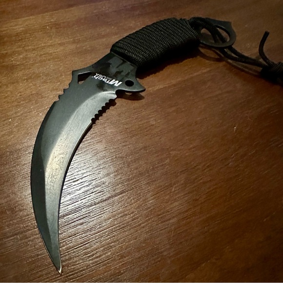 Accessories | New Mtech Tactical Karambit Fixed Blade Knife | Poshmark